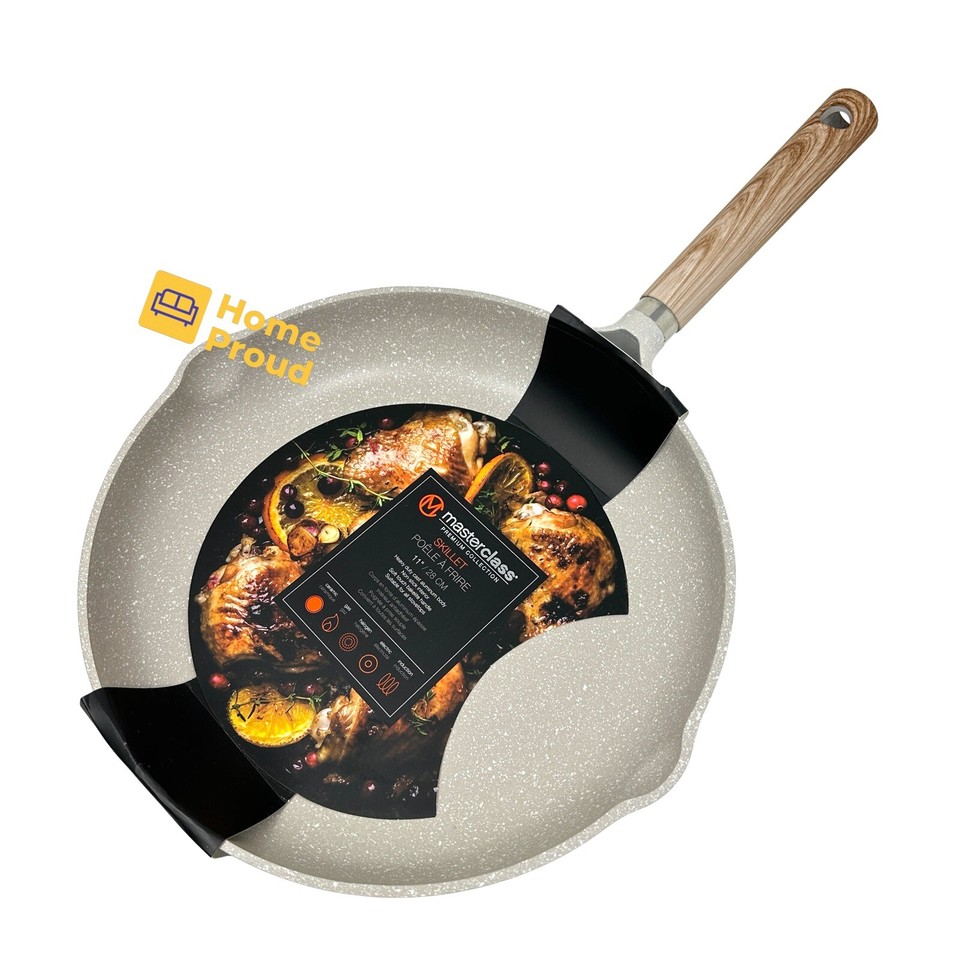 Masterclass Frying Pan Skillet Nonstick 11 Inch Premium Kitchen ...