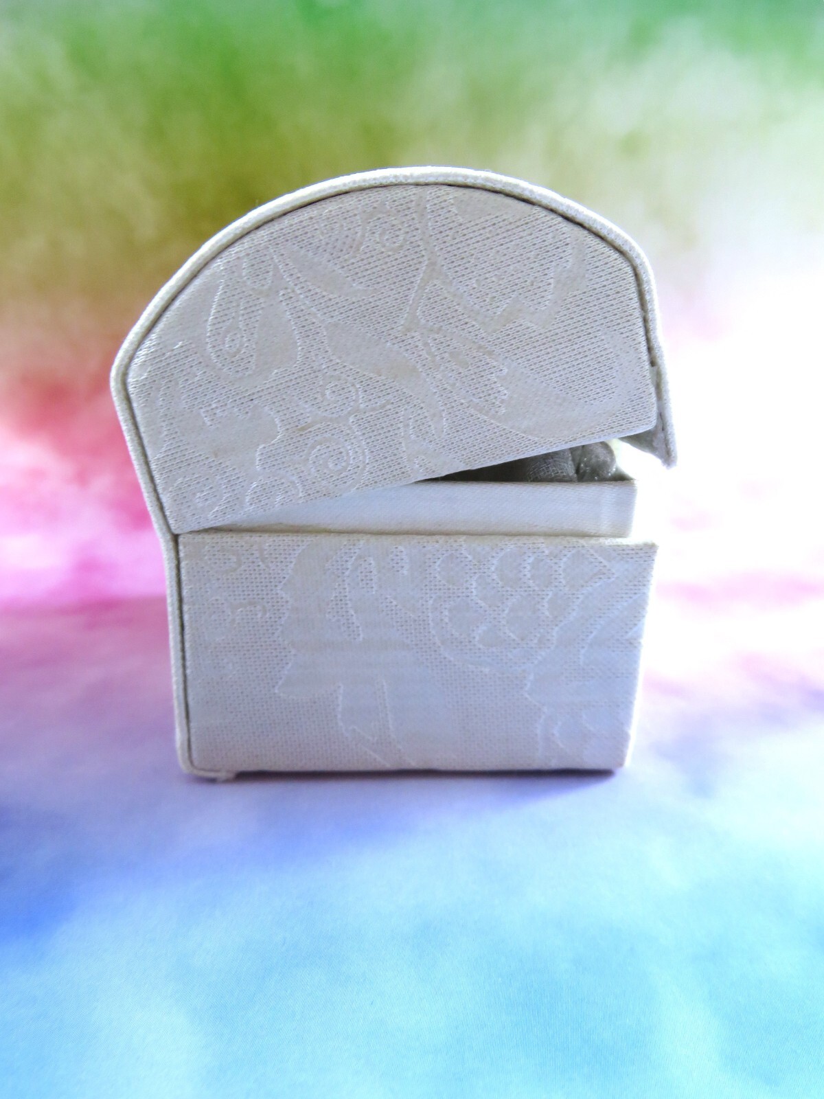 Angels Blessing Box Miniature Hand Blown Spun Glass Angel 22KT Gold ...