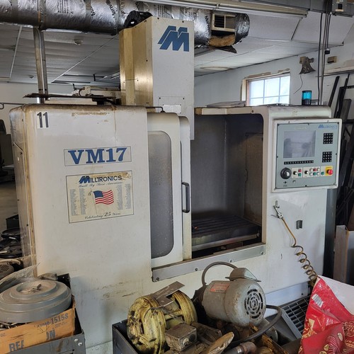 Milltronics VM17 CNC Vertical Machining Center, Series D, In ...