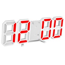 Ravinia Programmable Message Clock Red LED Display Floating Letters ...
