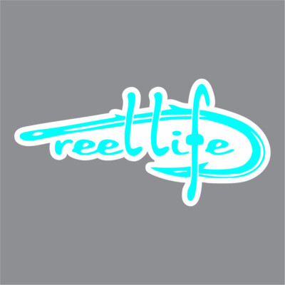 700-170 Reel Life Carpet Graphic Decal Sticker for Fishing Bass Boats ...
