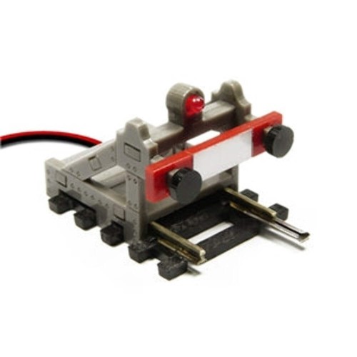Proses BF-HO-04 HO/OO Gauge Buffer Stop w/Light (DC, DCC, Wired) Colour ...