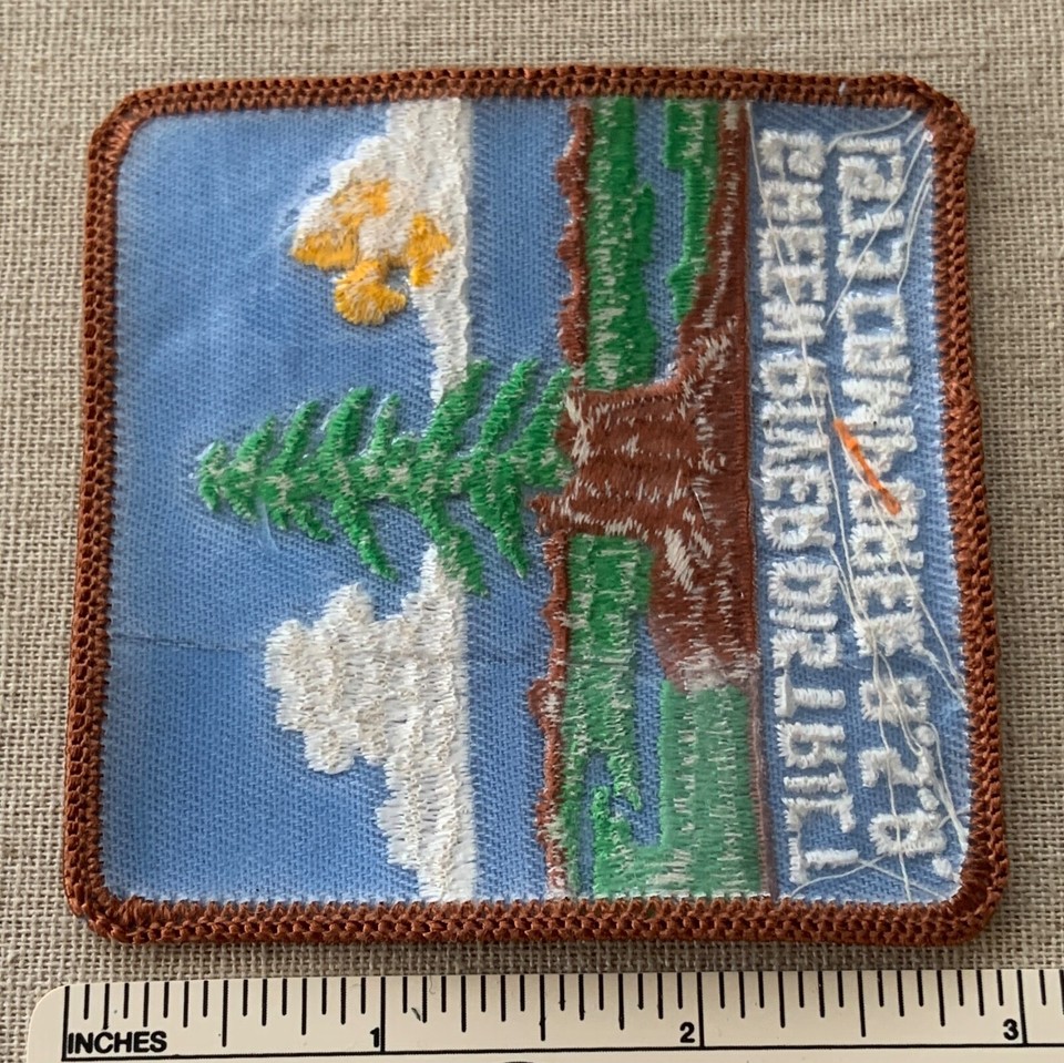 Vintage 1973 GREEN RIVER DISTRICT Boy Scout Camporee PATCH BSA DP Camp Badge | eBay