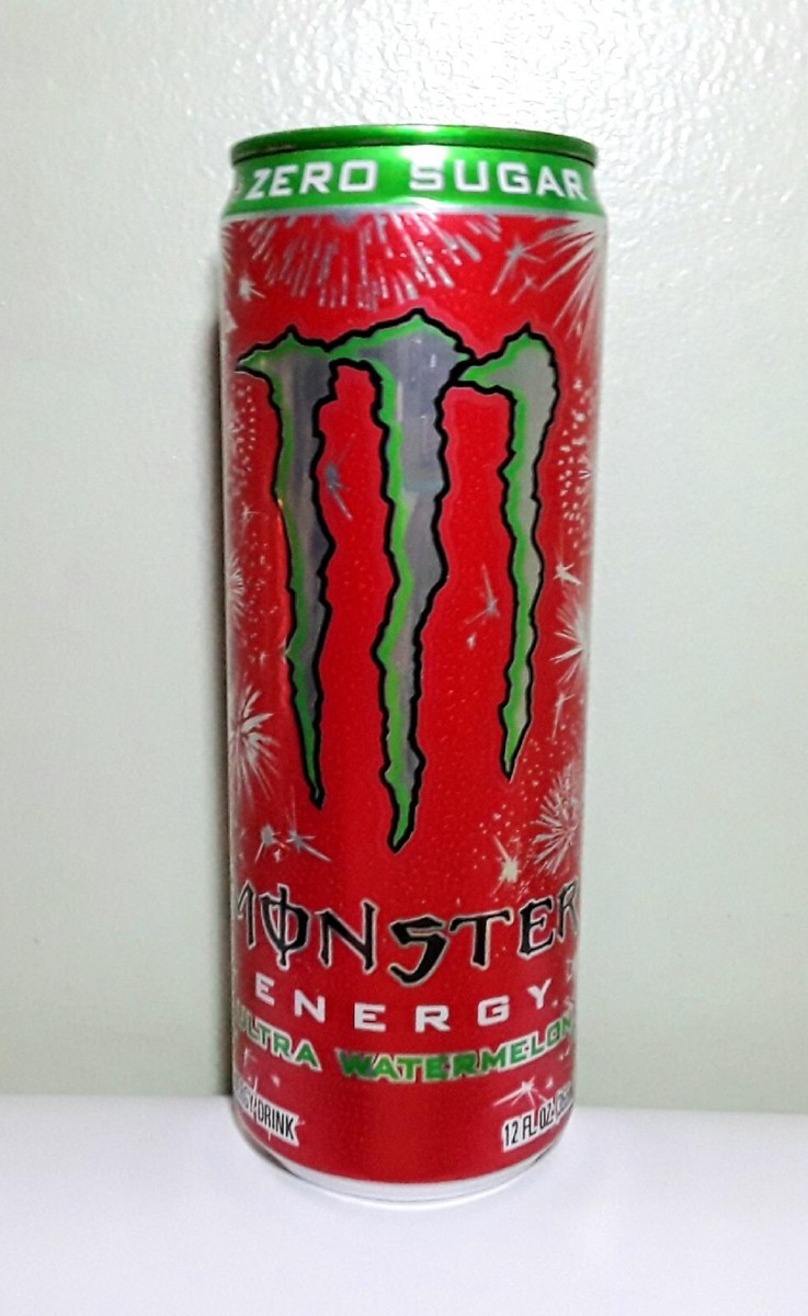 Logotipo Rojo De Monster Energy Ultra