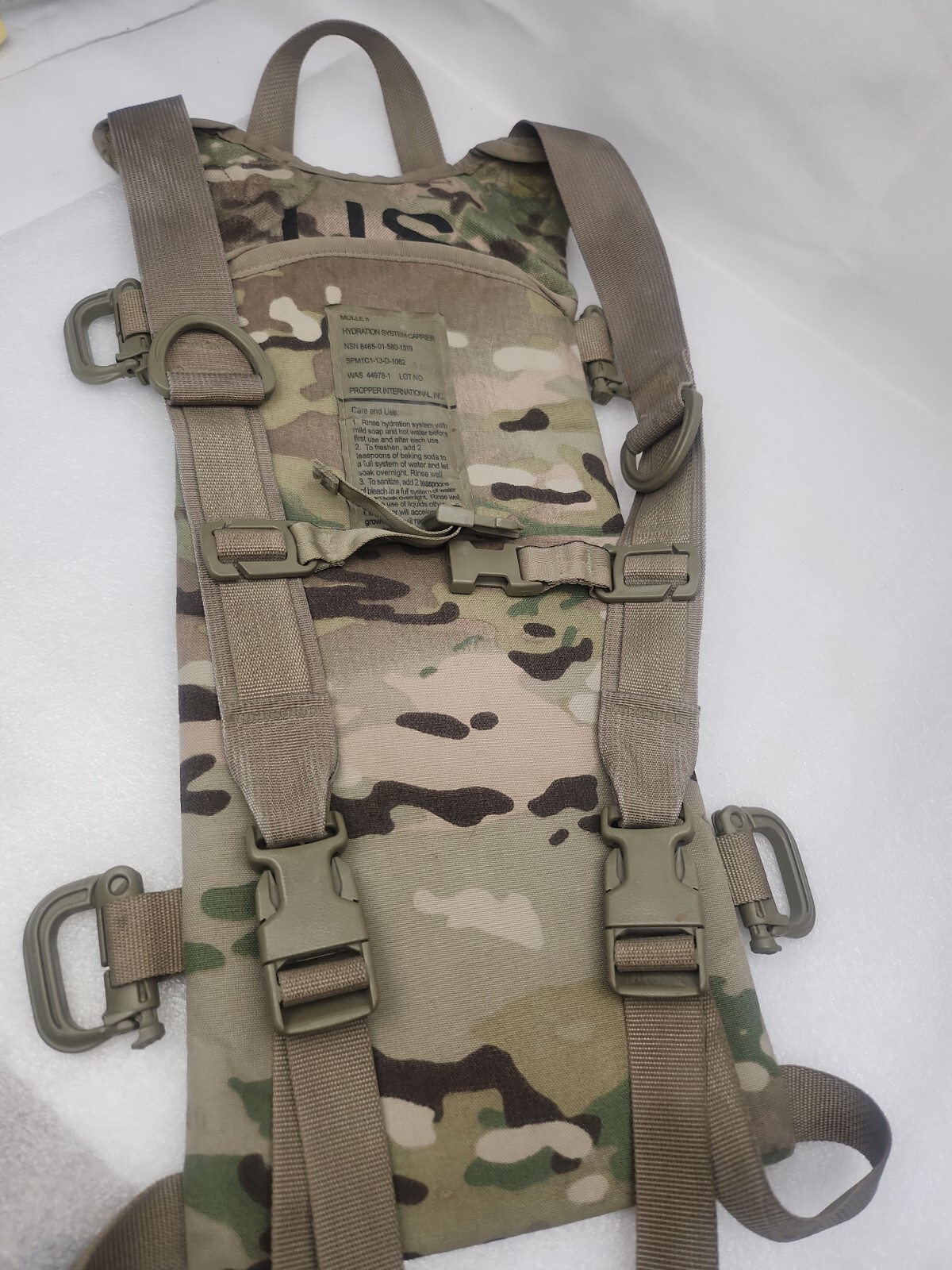USGI OCP Multicam Molle II Hydration System Carrier NO BLADDER | eBay