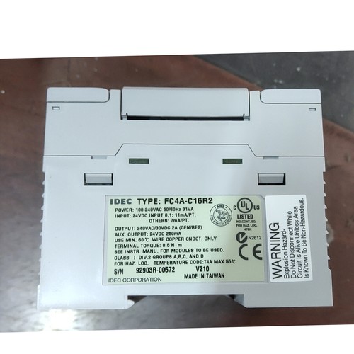 IDEC FC4A-C16R2 MicroSmart PLC CPU New 1PCS Kd | eBay