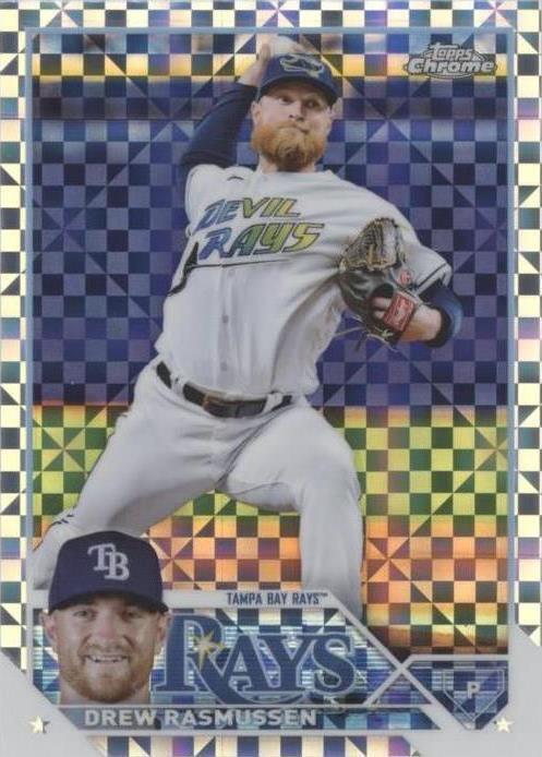 2023 Topps Chrome - Drew Rasmussen #210 X-Fractor for sale online | eBay
