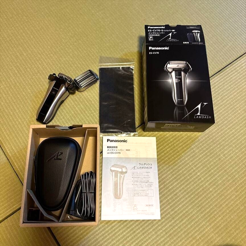 Panasonic ES-CV70-S Compact LAMDASH 5 Blades Men's Shaver 100-240V ...