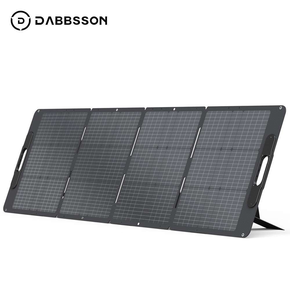 Dabbsson 210W Foldable Portable Solar Panel IP67 Monocrystalline for ...