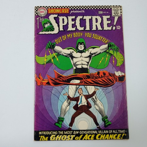 Showcase #64 - 3rd Appearance Of The Spectre In Silver Age | eBay