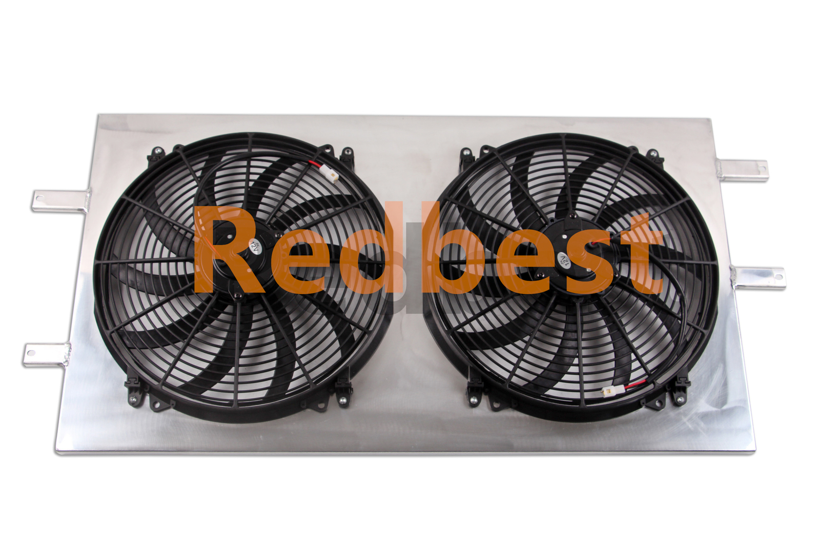 Aluminum 4Row Radiator&Shrou&Fan For 94-02 Dodge Ram 2500, 3500 5.9L/6 ...