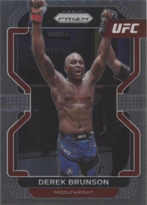 2022 Panini Prizm UFC - Derek Brunson #191 for sale online | eBay