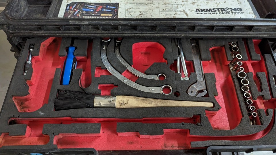 Armstrong Military Tool Kit Set General Mechanics GMTK Pelican Case ...