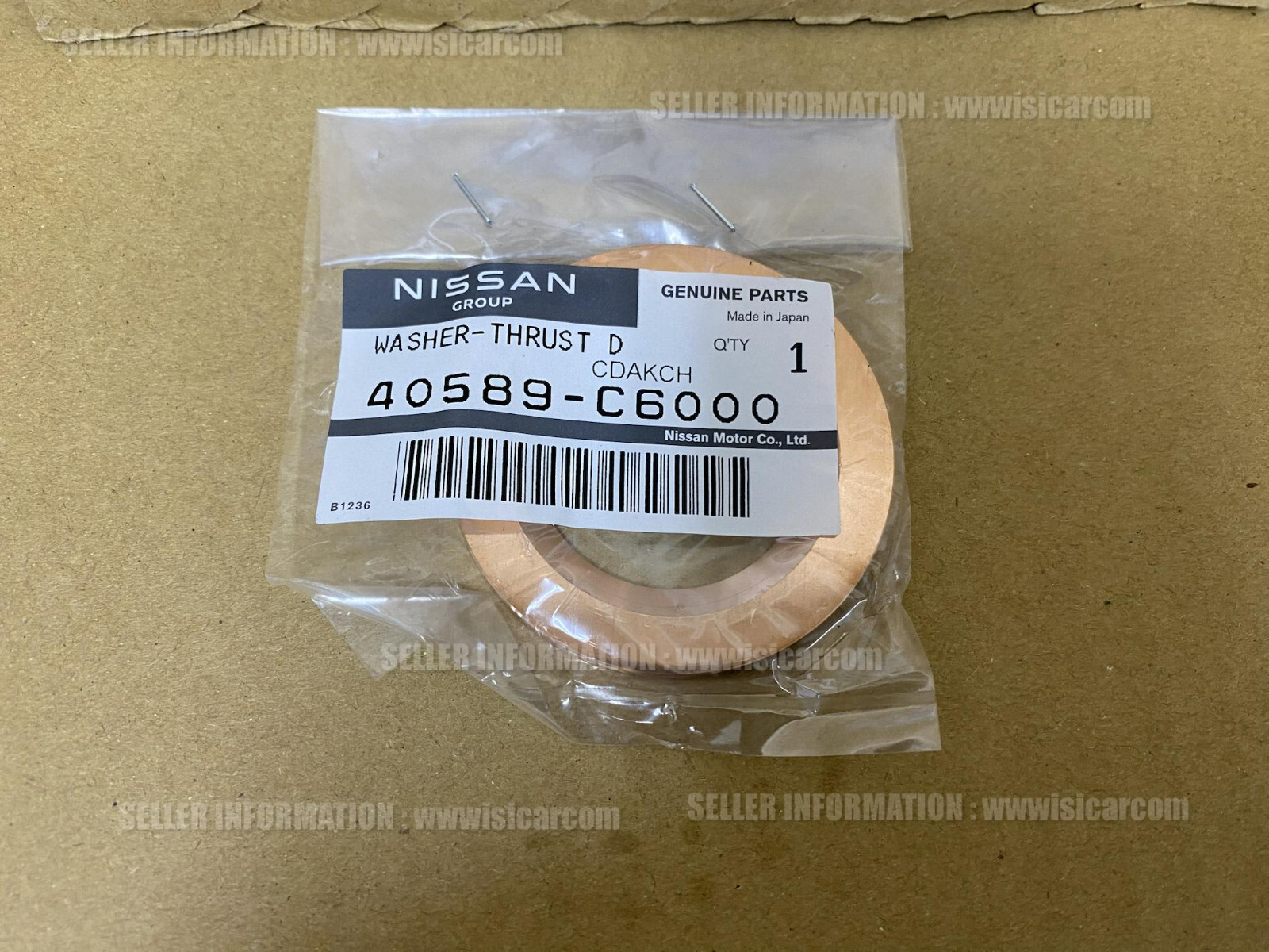 GENUINE WASHER, THRUST DR SHAFT FOR NISSAN PATROL SAFARI 160 Y60 Y61 ...