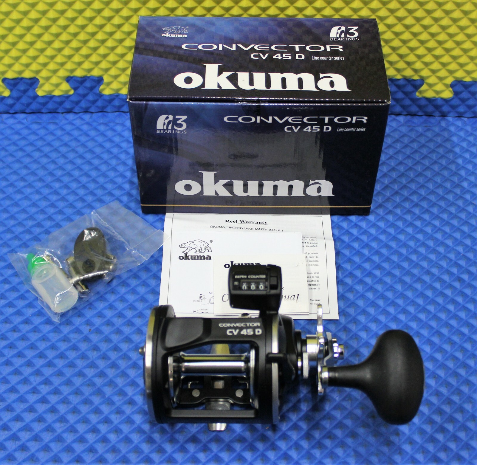 Okuma Convector CV 45D Line Counter Trolling Reel 2-Pack! | eBay