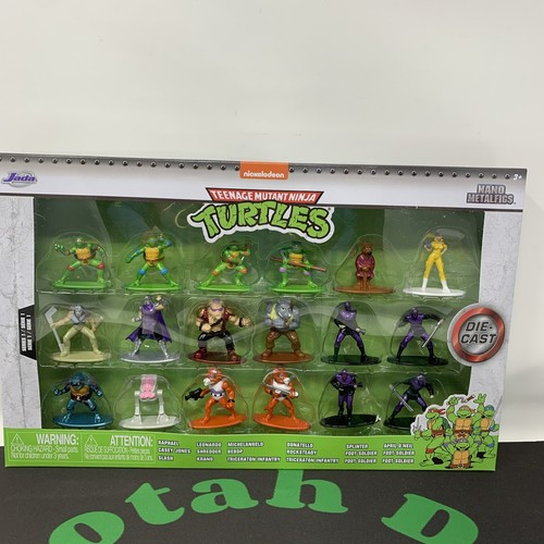 Teenage Mutant Ninja Turtles Nano Metalfigs Die Cast Figures Series 1 ...