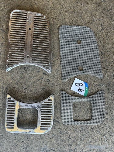 Original OEM German Dash Grill Set Pre 67 VW Bug Beetle Volkswagen ...