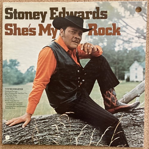 Stoney Edwards She's My Rock LP Capitol 1973 | eBay