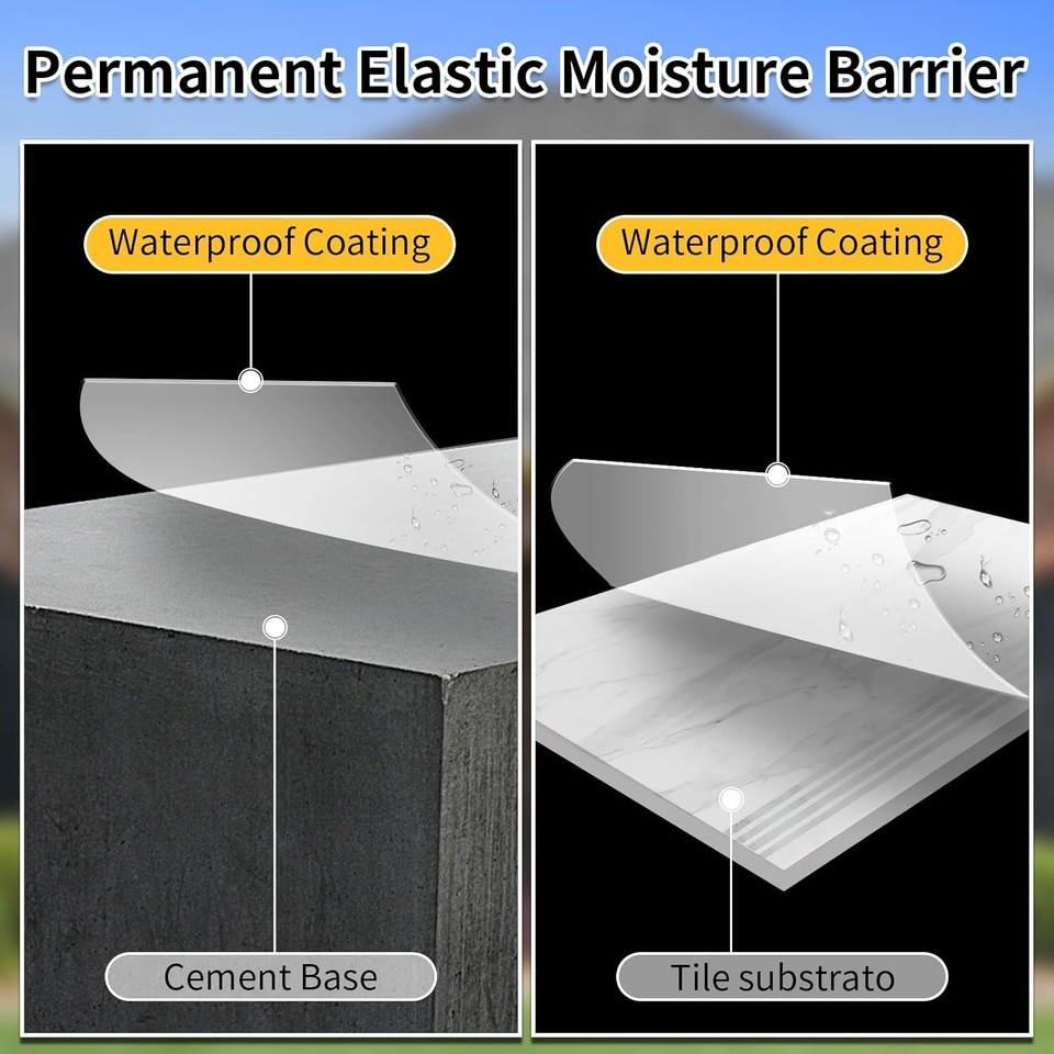 1KG Transparent Liquid Rubber Waterproof Sealant Invisible Waterproof ...