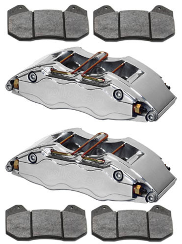 WILWOOD DYNAPRO 6 BRAKE CALIPERS & PADS,DP6,RALLY CAR,ROAD RACING,0.81 ...