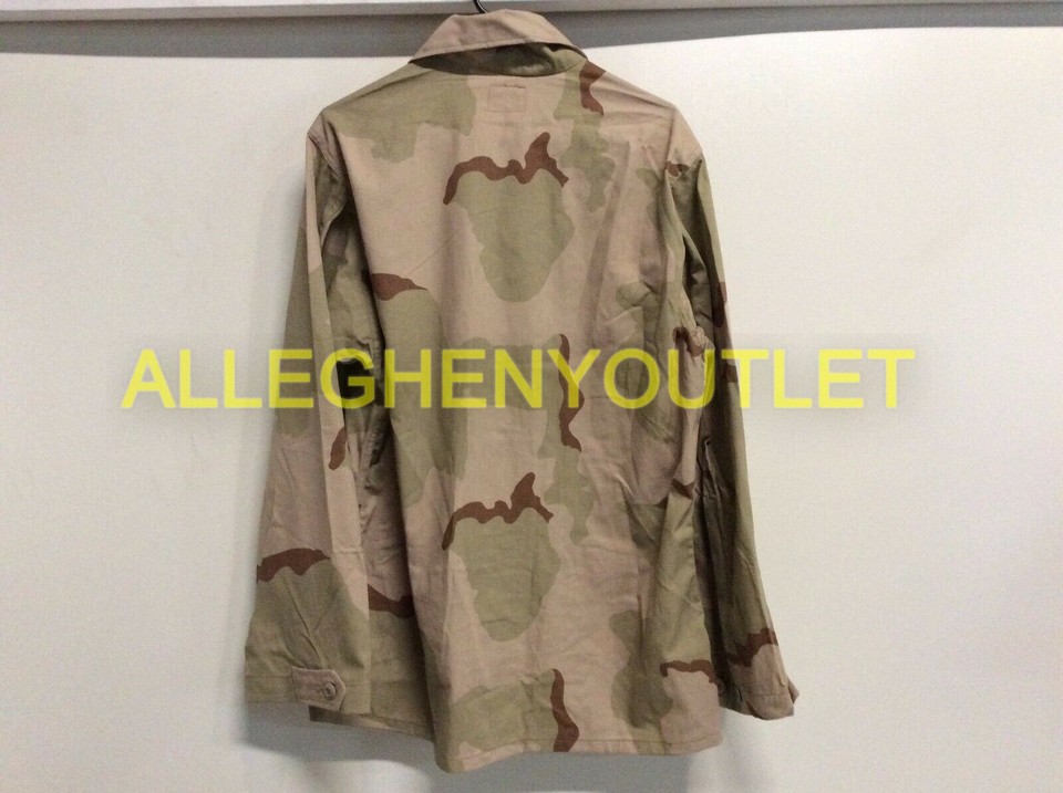 NEW US MILITARY DCU DESERT CAMO UNIFORM BDU COAT SHIRT TOP Sizes XS ...