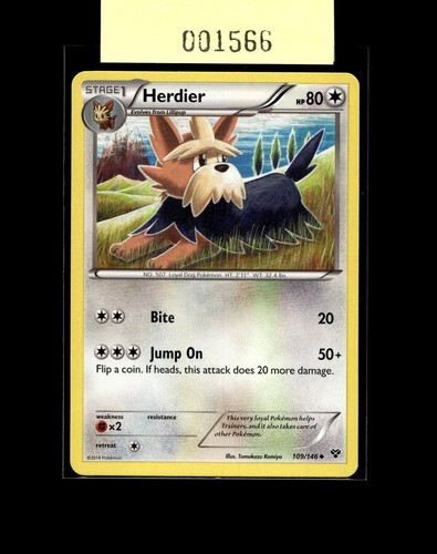 XY Base Set #109/146 Herdier | eBay