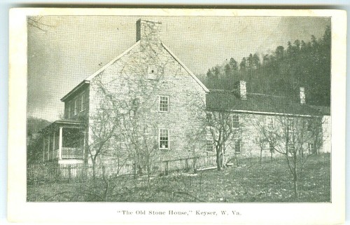 Keyser WV The Old Stone House, first house in Keyser | eBay