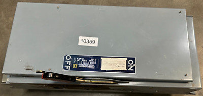 Square D QMB363 Fusible Panel Board Switch 200A 3Pole 600VAC Series D2 ...