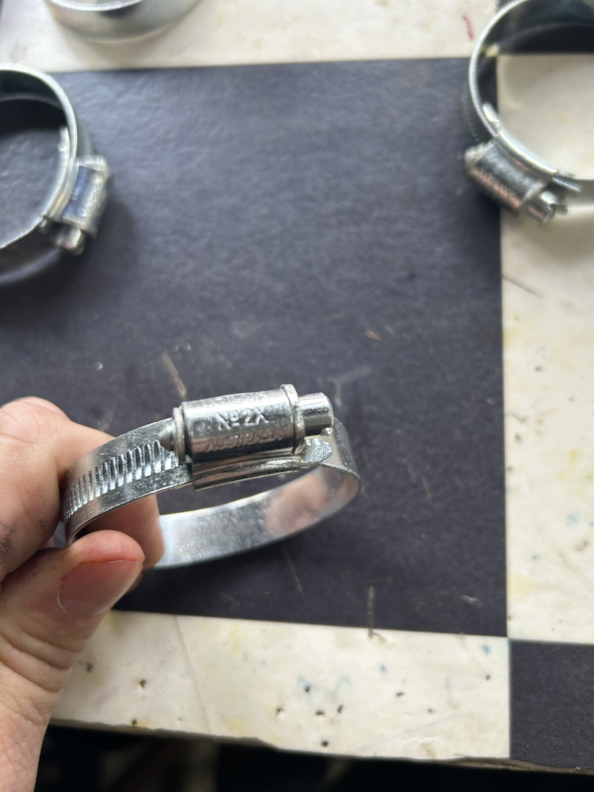 Ford Utilux No 2x Hose Clamp Bottom Radiator Hose Fit Xw Xy Xa Xb Xc | eBay