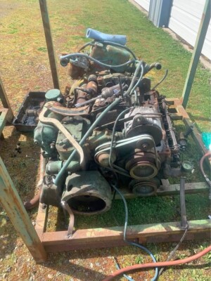 Detroit Diesel 4-53T 453 TURBO , Marine Diesel Engine HORIZONTAL | eBay
