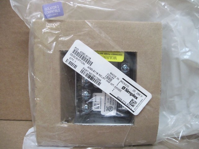 Simplex 4090-9118 IDNET Fire Alarm Relay Module (0617996) for sale ...
