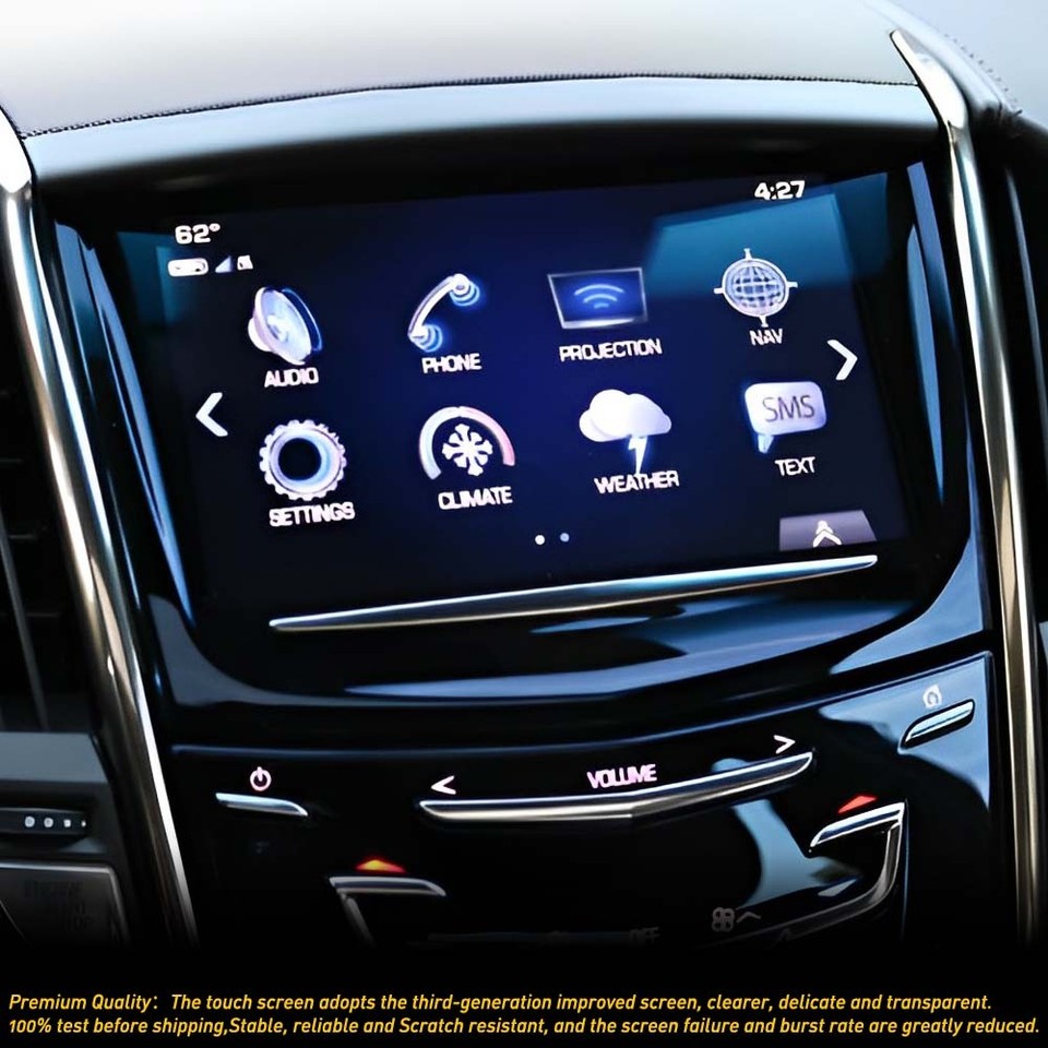 TOUCH screen for CADILLAC CTS V ATS SRX XTS CUE RADIO INFO DISPLAY 2018 ...