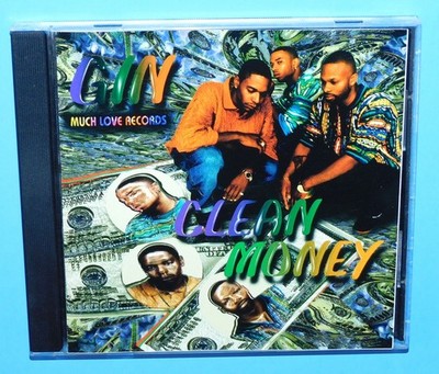G.I.N. -CLEAN MONEY--1999 GARY INDIANA RAP CD w/ MR. RIZ, NO LOOT, MR ...