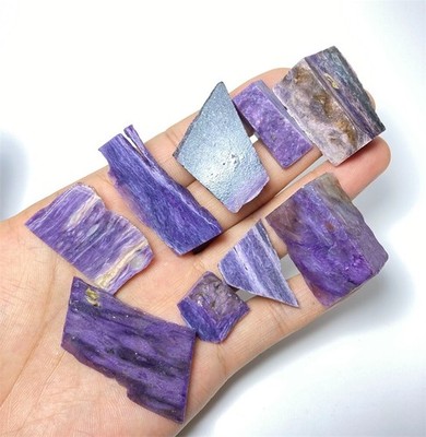 78g TOP!!! CHAROITE rough raw natural specimen -RUSSIA-Murunskii Massif ...