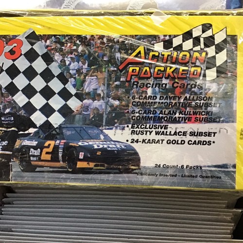 1993 Action Packed Series 3 Racing Cards Factory Sealed Box New | eBay