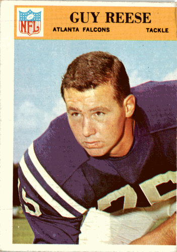 1966 Philadelphia #9 Guy Reese Atlanta Falcons Vintage Original | eBay