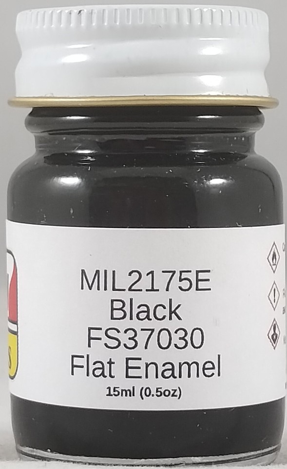 MCW Finishes Black MIL2175E FS37030 Enamel Model Paint for Military ...