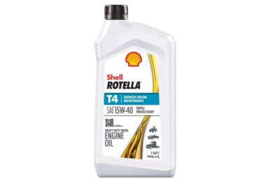 Shell Rotella T4 Triple Protection 15W-40 Diesel Motor Oil, 1 Quart | eBay