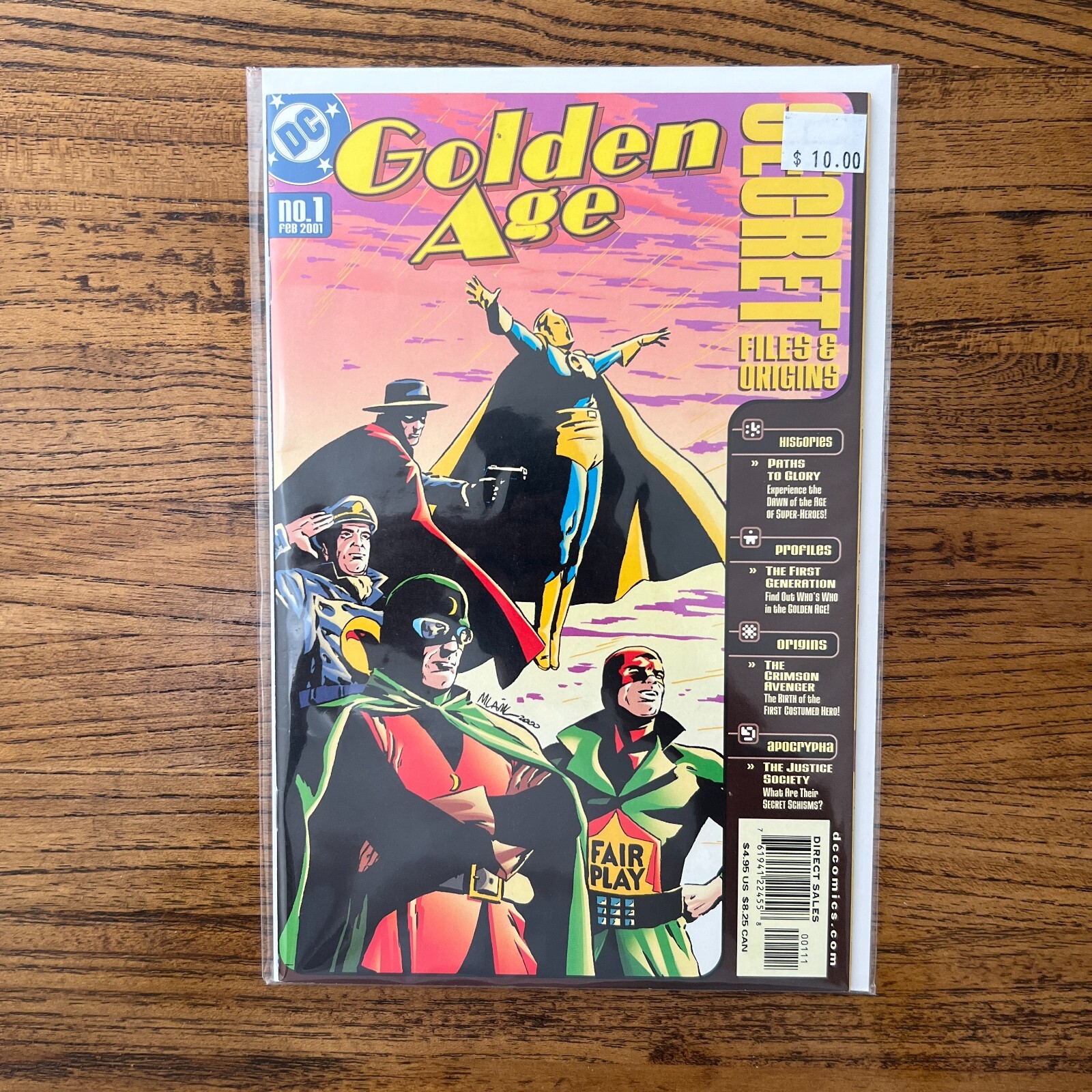 Golden Age Secret Files and Origins #1 - DC Comics - 2001 | eBay