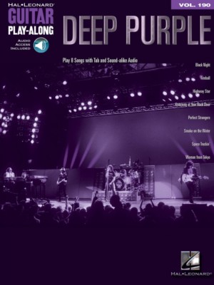 Deep Purple Sheet Music Guitar Play-Along Book and Audio NEW 000146152 ...