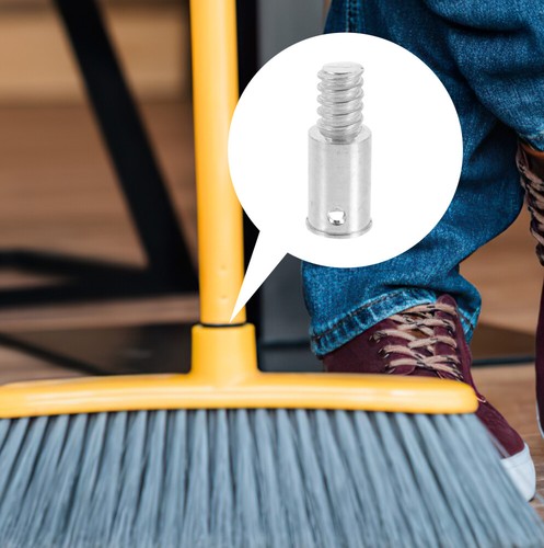 Broom Handle Threaded End Replacement Broom Handle Extension Pole ...