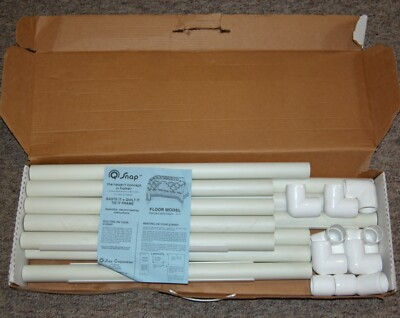 Q Snap PVC Quilting Frame Embroidery Needlepoint Floor Model Table ...