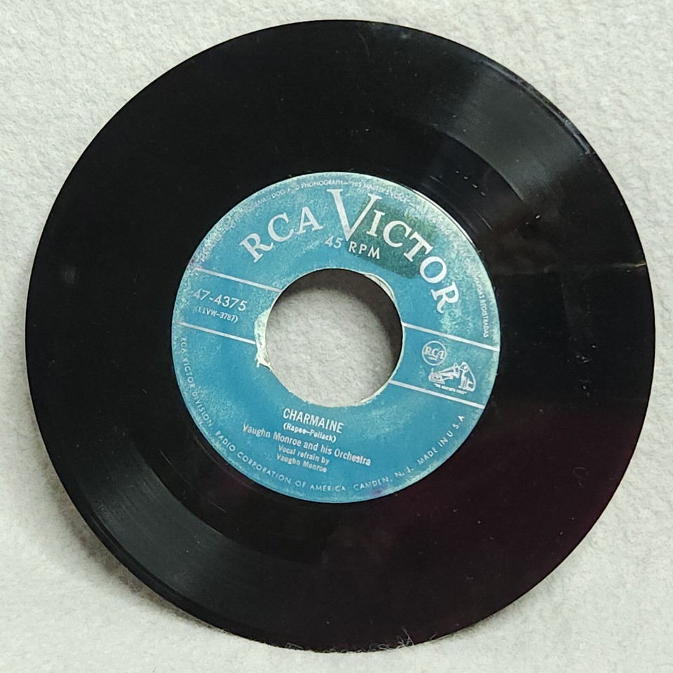 Vaughn Monroe And His Orchestra Once Charmaine 45 rpm 1951 | eBay