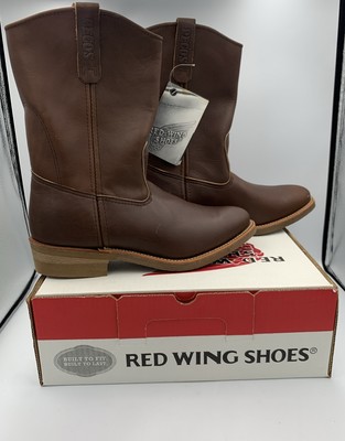 Red Wing 1155 Pecos Leather Boots Soft Toe USA Size 10.5 D | eBay