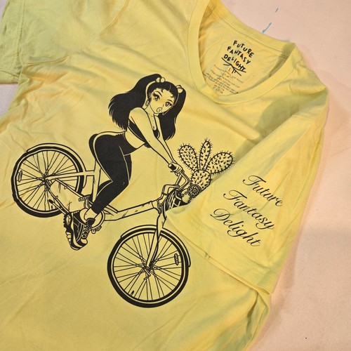 Future Fantasy Delight Nico Salazar L T-Shirt Meow Wolf Bike Unisex ...