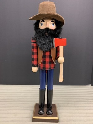 Nutcracker Lumber Jack Hunter Axe Flannel 15" | eBay