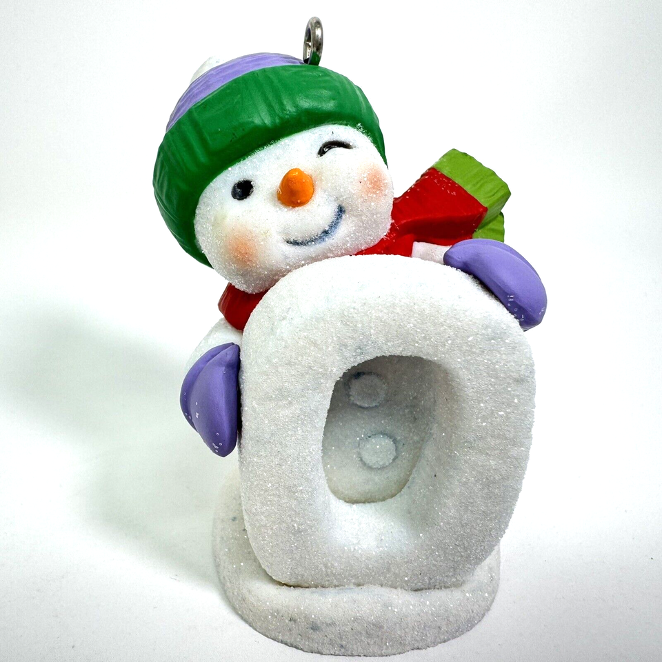 2013 Hallmark - "O" IS FOR OOOOH - LET IT SNOW - SNOWMAN - Keepsake ...