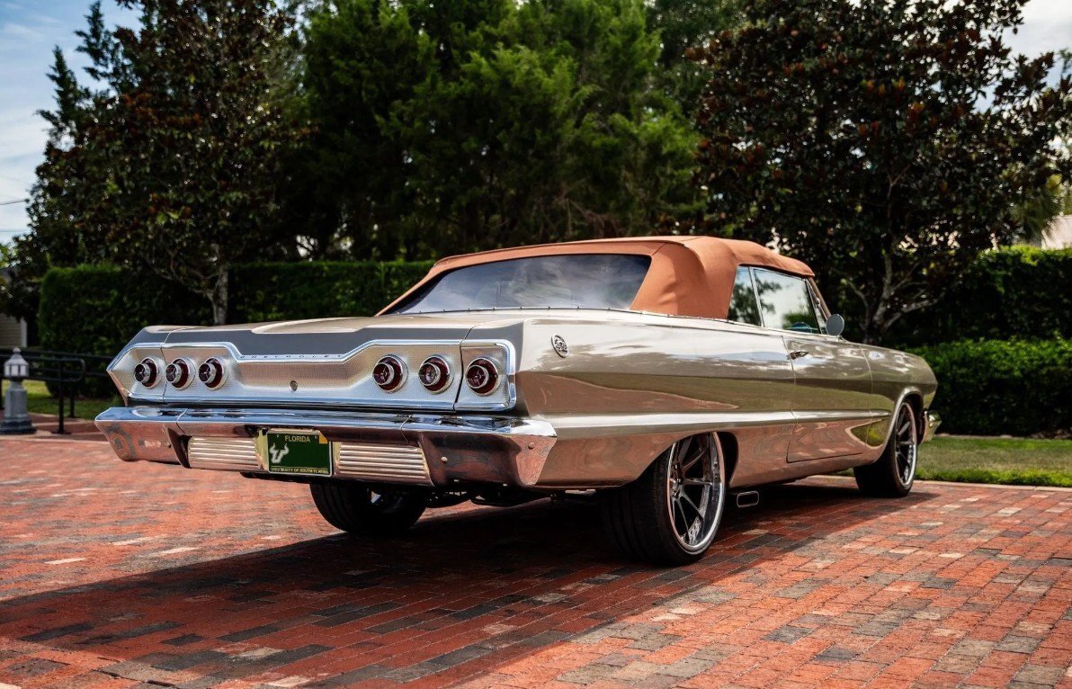 1963 Chevrolet Impala Supercharged LS Restomod Convertible | eBay