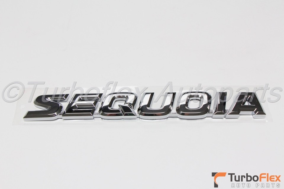 Toyota Sequoia 2001-2007 Sequoia Back Door Emblem Genuine OEM 75471 ...