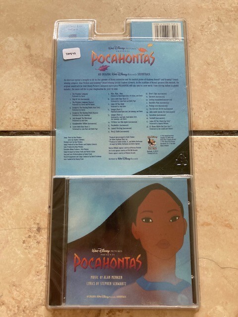 Pocahontas [Original Motion Picture Soundtrack] [Blister] by Alan ...